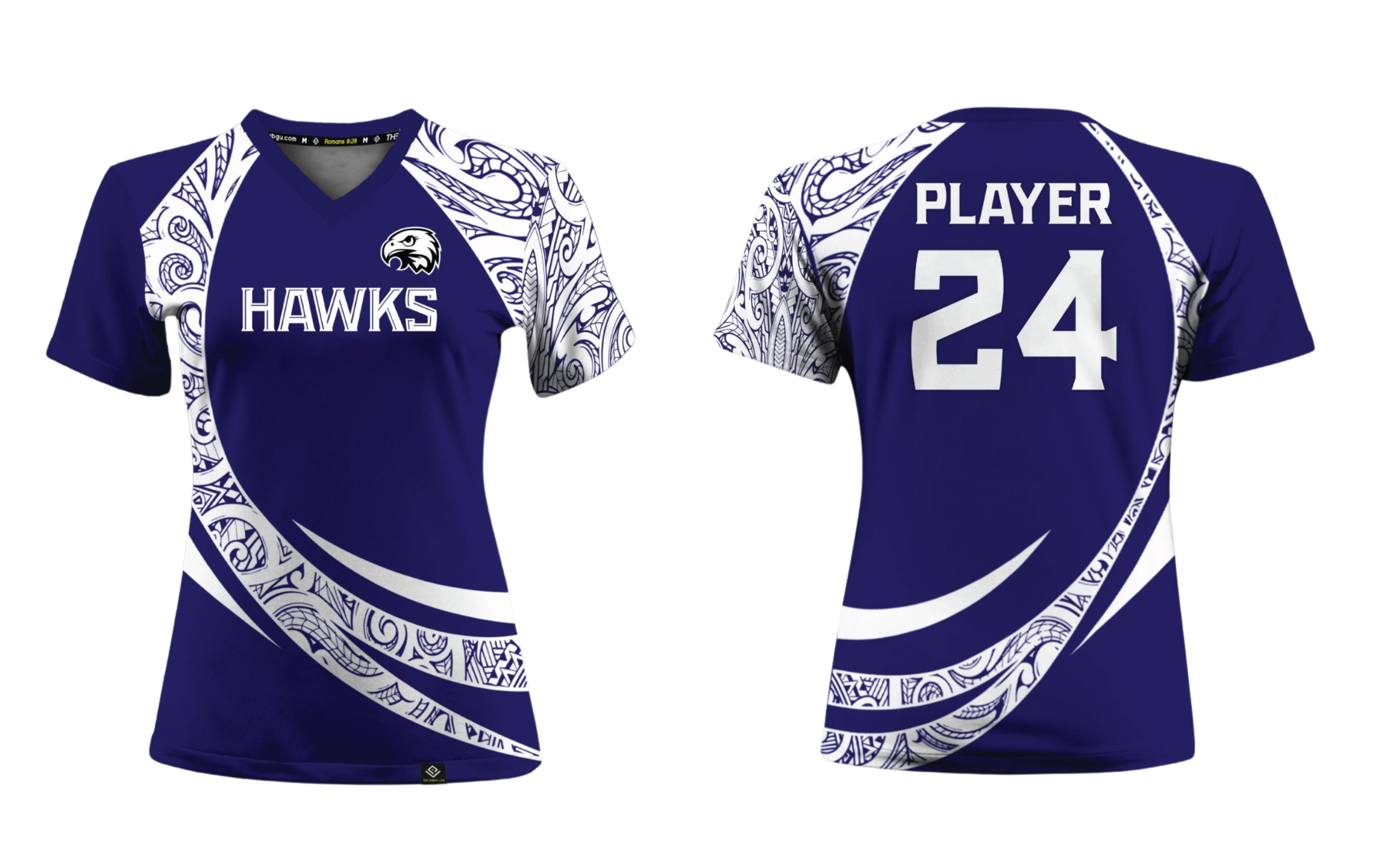 FBLG HAWKS RUGBY Sublimated Women's T-shirt – THE PRINT LAB